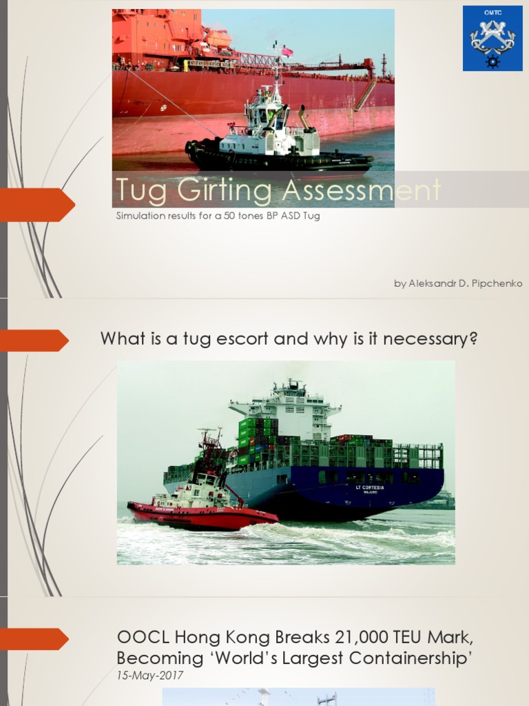 Tug Girting: Assessment | PDF | Tugboat | Ships