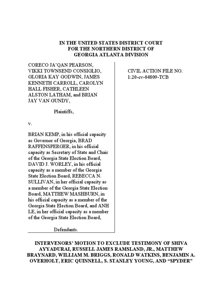 Kraken Lawsuit - Motion To Exclude Testimony | PDF | Daubert Standard ...