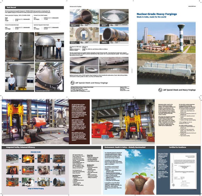Nuclear-Grade Heavy Forgings Overview | PDF | Forging | Energy Technology