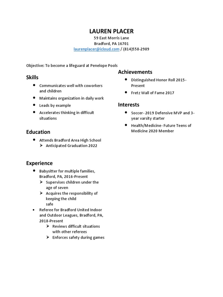 Resume Final Draft | PDF