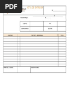 Formato de Vale de Entrada de Material | PDF