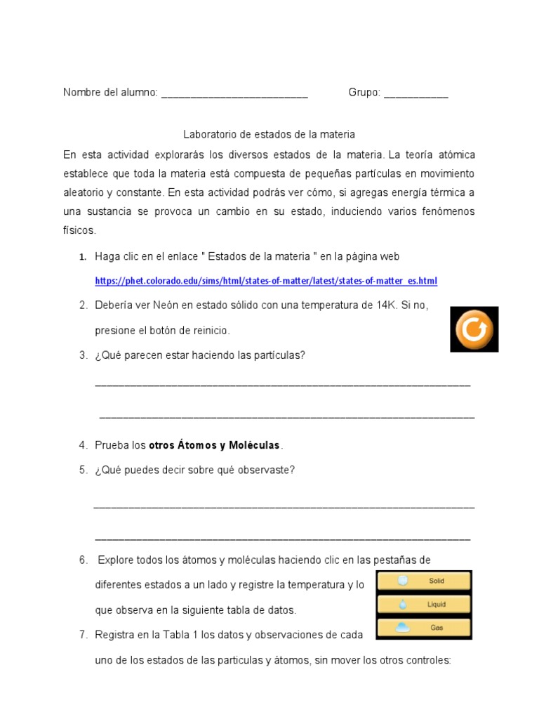 Práctica 1 Estados de La Materia | PDF | Expansión térmica | Importar