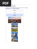 European Capitals Alphabetical List | PDF