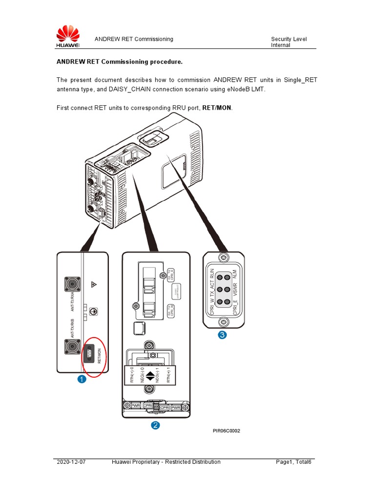 ANDREW RET Commissioning | PDF | Information And Communications ...