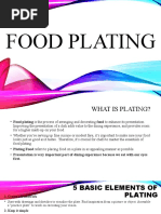 Guidelines For Plating Food | PDF | Garnish (Food) | Sauce