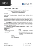 Ficha Técnica Citrosan | PDF | Química | Biología