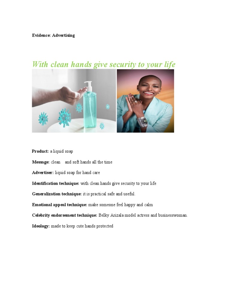 Evidence Advertising | PDF