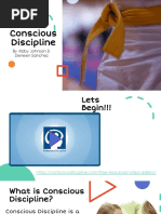 Conscious Discipline: Resilient Classrooms Guide | PDF | Intention ...
