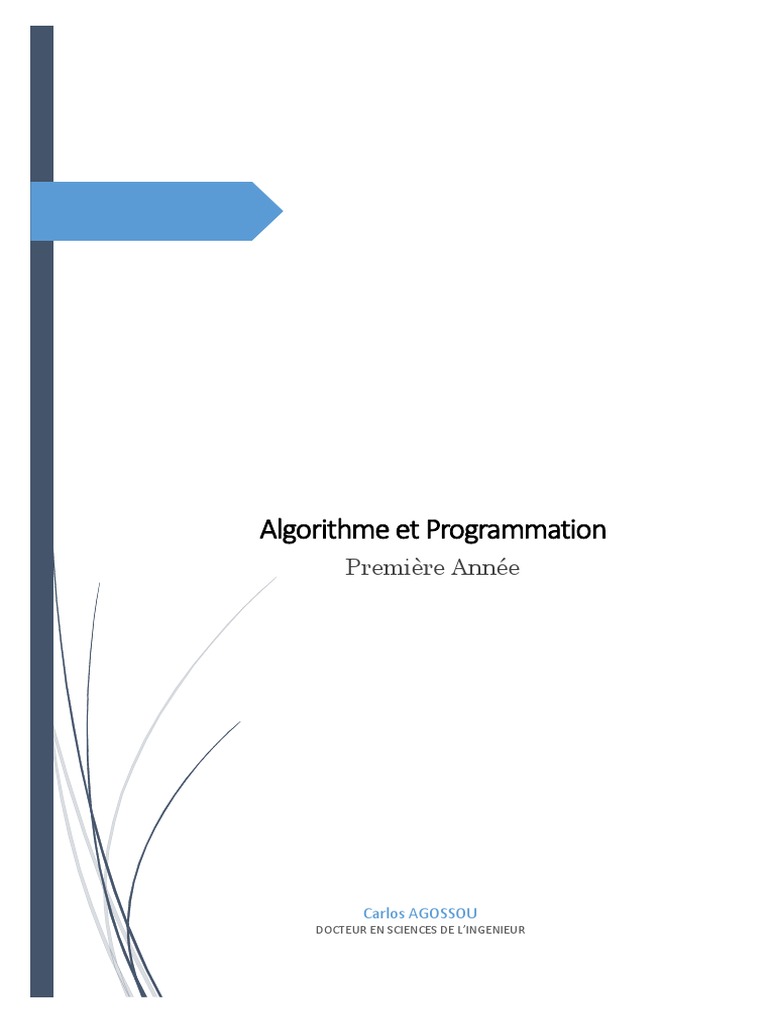 Cours Algorithme Et Programmation PDF | PDF | Programme informatique ...