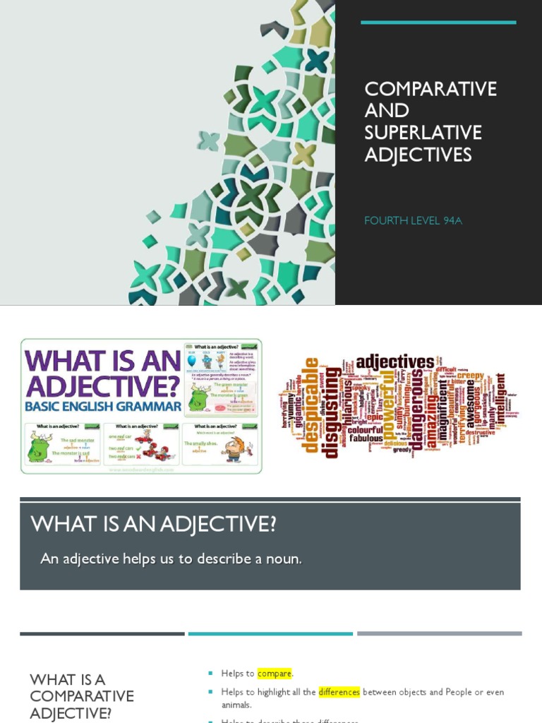 Comparative - Superlative Adjectives-Comparative As-As | PDF ...