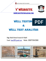 Standard Operation For Packer Test | PDF | Hydrogeology | Pressure