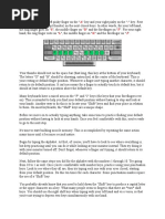 Typing Practice Sheet Beginner | PDF