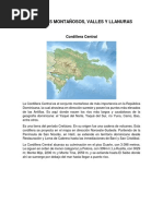 Montañas y lagos de la República Dominicana | PDF | República ...