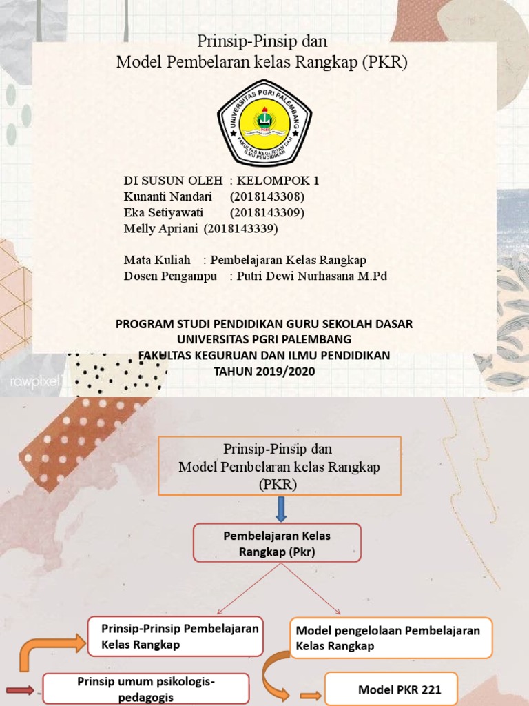 Prinsip - Prinsip Dan Model Pembelajaran PKR | PDF