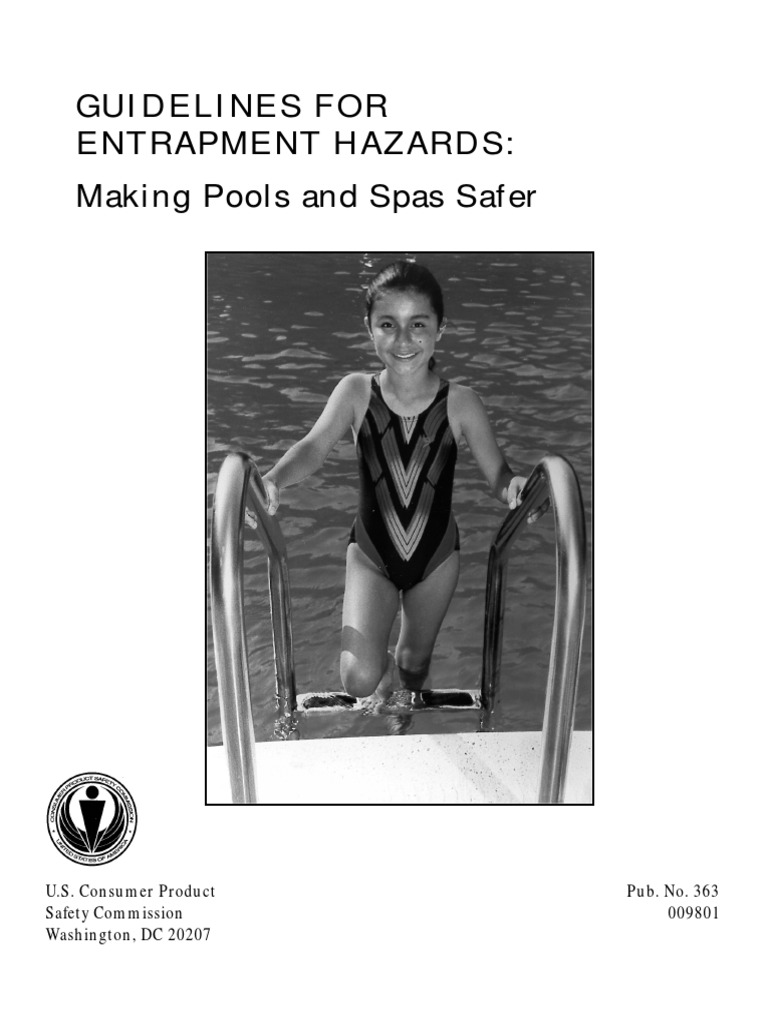 Guidelines For Entrapment Hazards: Making Pools and Spas Safer | PDF ...