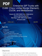 FactSheet - Ports For Cucm | PDF | Port (Computer Networking) | Session Initiation Protocol