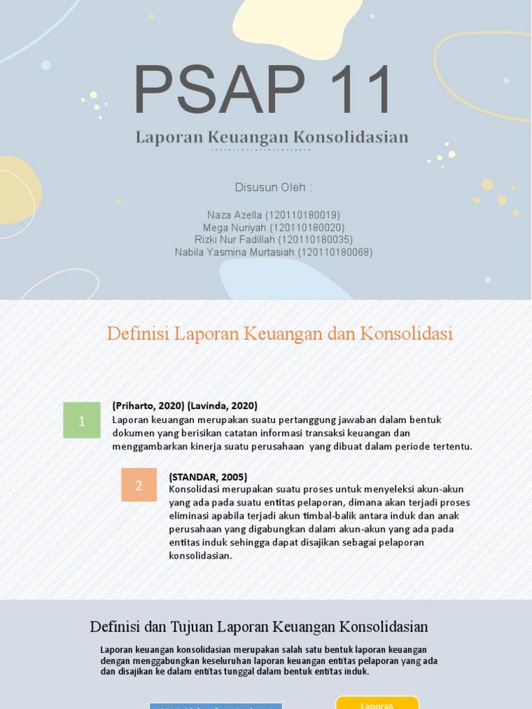 Laporan Keuangan Konsolidasian PSAP 11 | PDF | Ilmu Sosial
