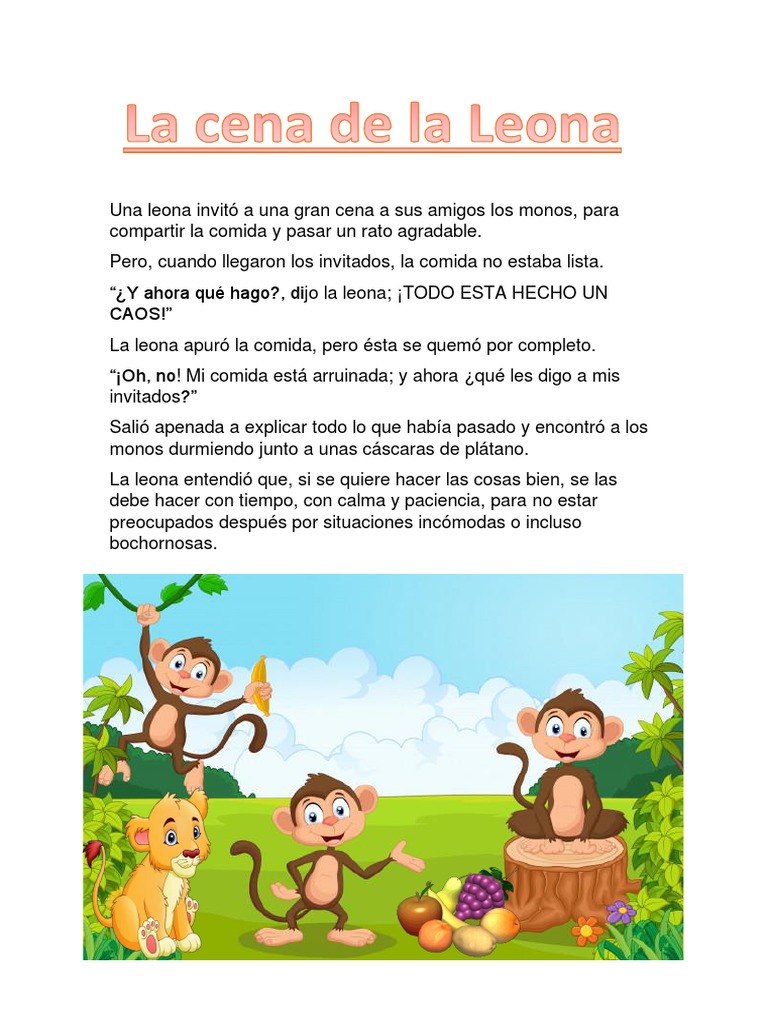 La Cena de La Leona | PDF