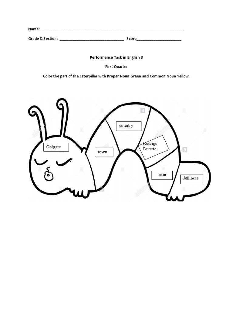 Performance Task For Grade 3 All Subj | PDF