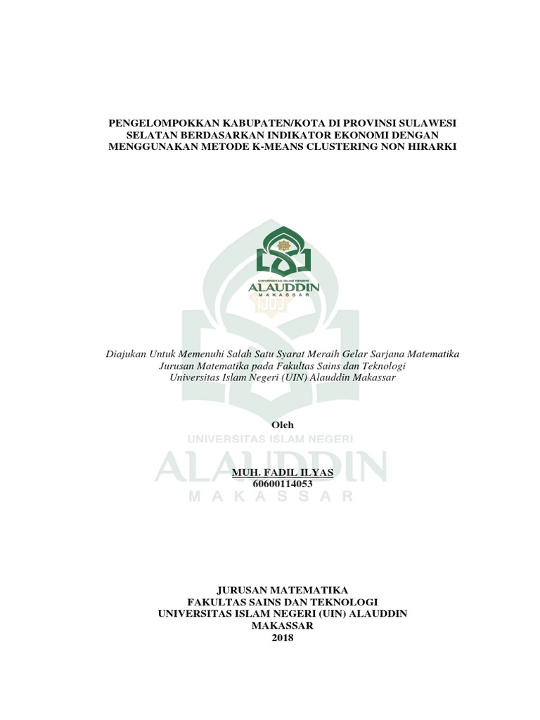 Muh. Fadil Ilyas PDF | PDF