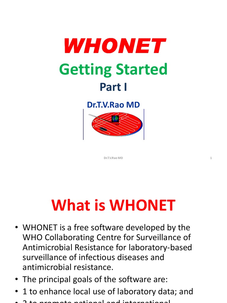 Whonet Whonet Whonet Whonet: Getting Started | PDF
