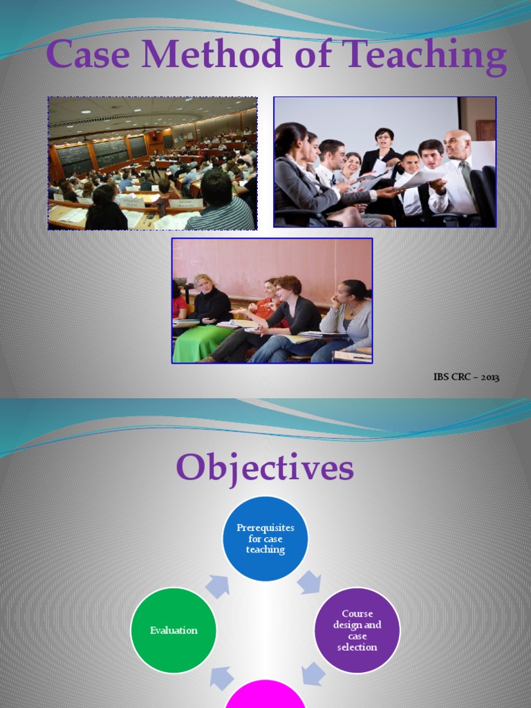 Case Method Teaching Techniques | PDF | Lecture | Curriculum