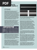 Testing Standards For Stone | PDF | Strength Of Materials | Slate