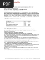 SOP For IHC | PDF | Immunohistochemistry | Life Sciences