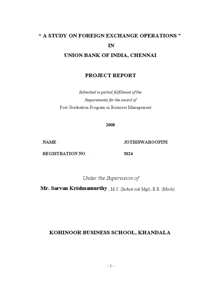 a-study-on-foreign-exchange-operations-in-union-bank-of-pdf-credit
