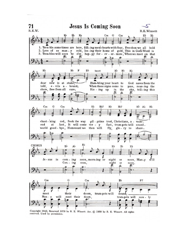 Jesus Is Coming Soon - 0001 PDF | PDF