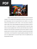 Diskriminasyon Sa Kababaihan Kalalakihan at LGBT | PDF