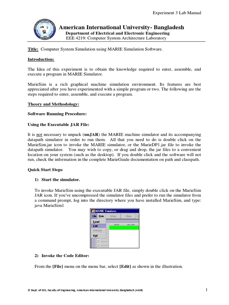 Computer System Architecture Lab Report 3 | PDF | Assembly Language ...
