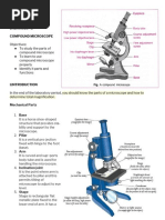 Compound Microscope Lab Report | PDF | Optics | Electromagnetic Radiation