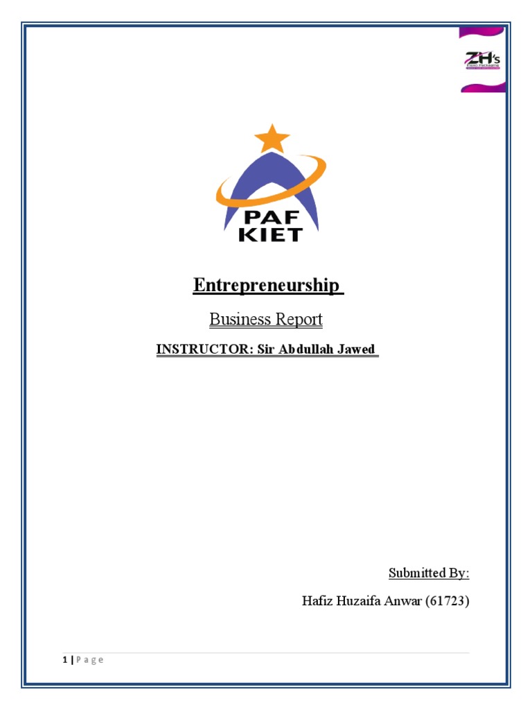Entrepreneurship Project | PDF | Plastic | Packaging And Labeling
