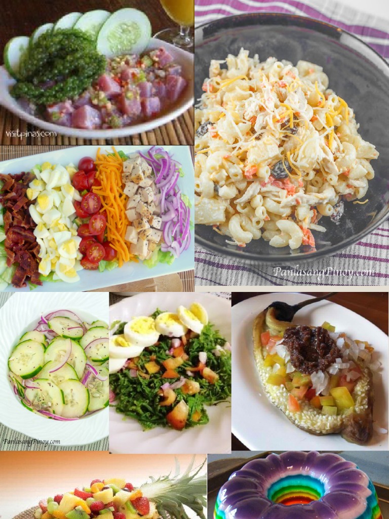 Classification of Salad | PDF | Salad | Eating Behaviors Of Humans