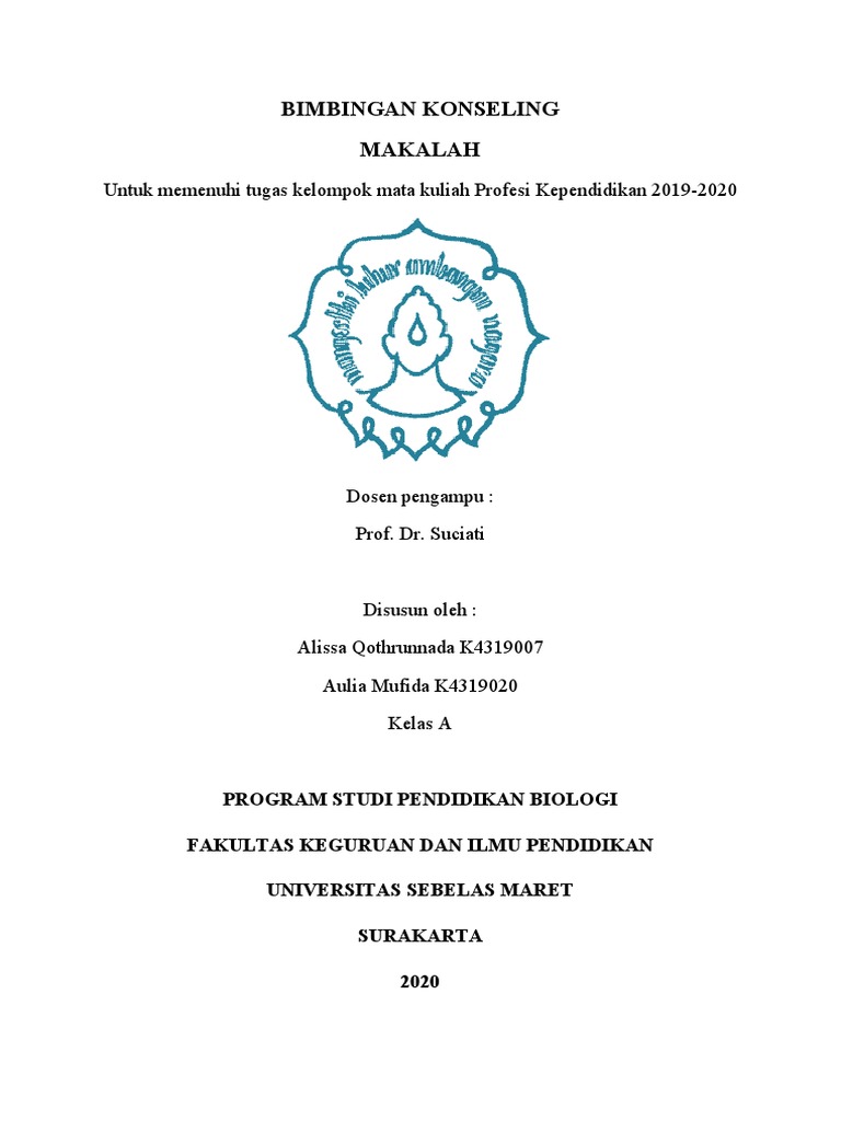 Makalah Bimbingan Konseling | PDF