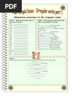 Past Tenses Practice with Agenda Web | PDF | Computers