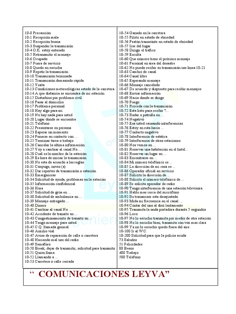 Clave 10 | PDF | Radio | Inalámbrico