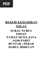 Template Surat Mohon Sumbangan | PDF