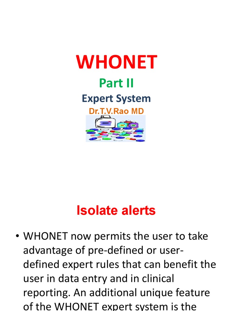 WHONET ii | Antimicrobial Resistance | Data Analysis