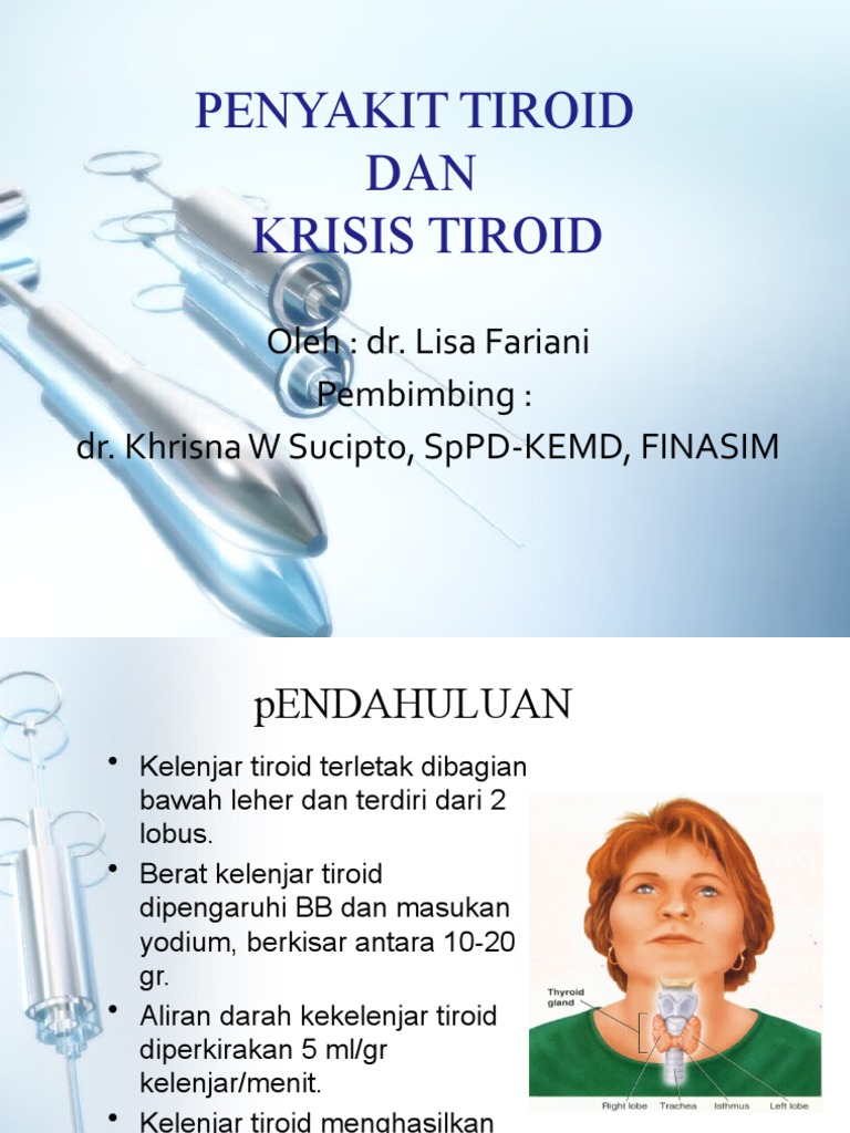 Penyakit Dan Krisis Tiroid | PDF