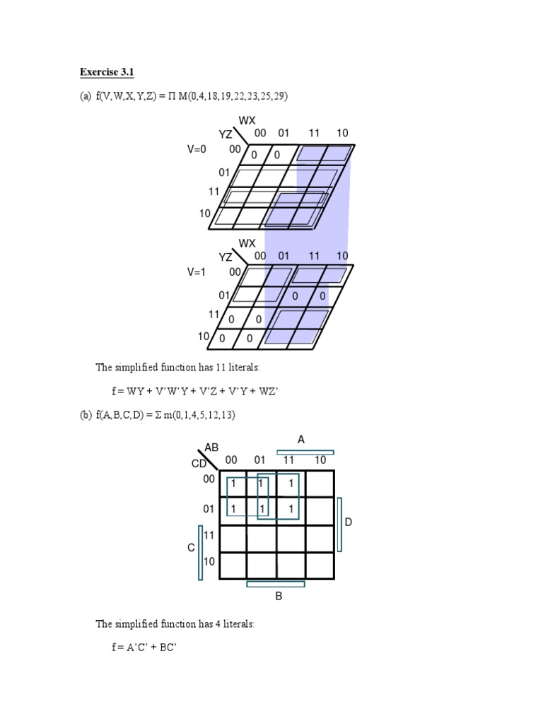 Chapter 03 Solutions | PDF | Abstract Algebra | Boolean Algebra