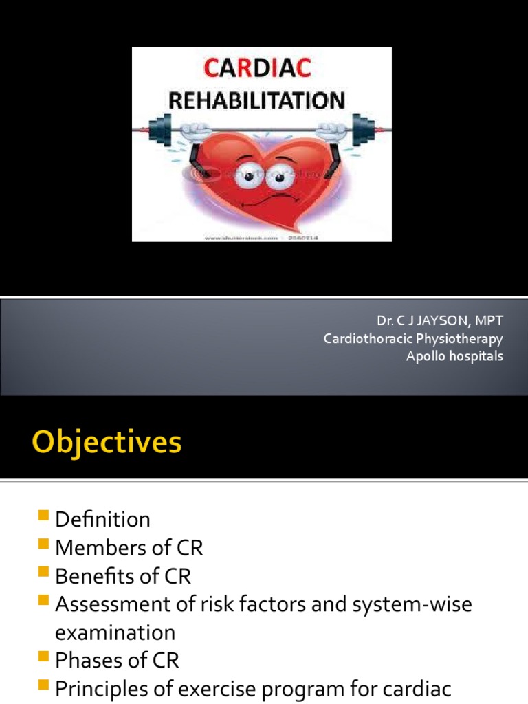 Dr. C J Jayson, MPT Cardiothoracic Physiotherapy Apollo Hospitals | PDF ...