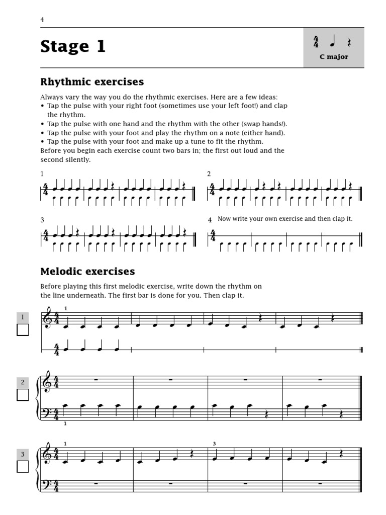 Sight Reading | Download Free PDF | Rhythm | Music Theory