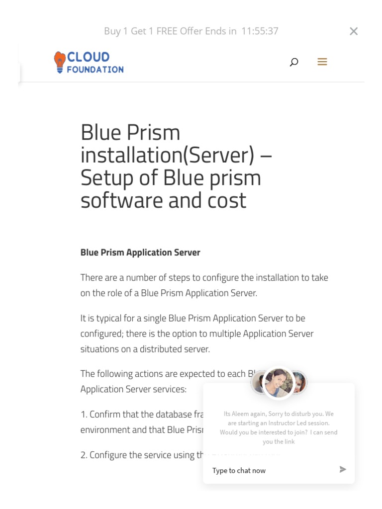 Blue Prism Server Setup Guide | PDF | Active Directory | Server (Computing)