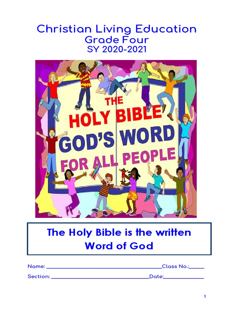 Understanding the Holy Bible for Kids | PDF | Jesus | New Testament
