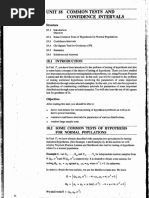 Unit-10 IGNOU STATISTICS | PDF | Probability Distribution | Random Variable