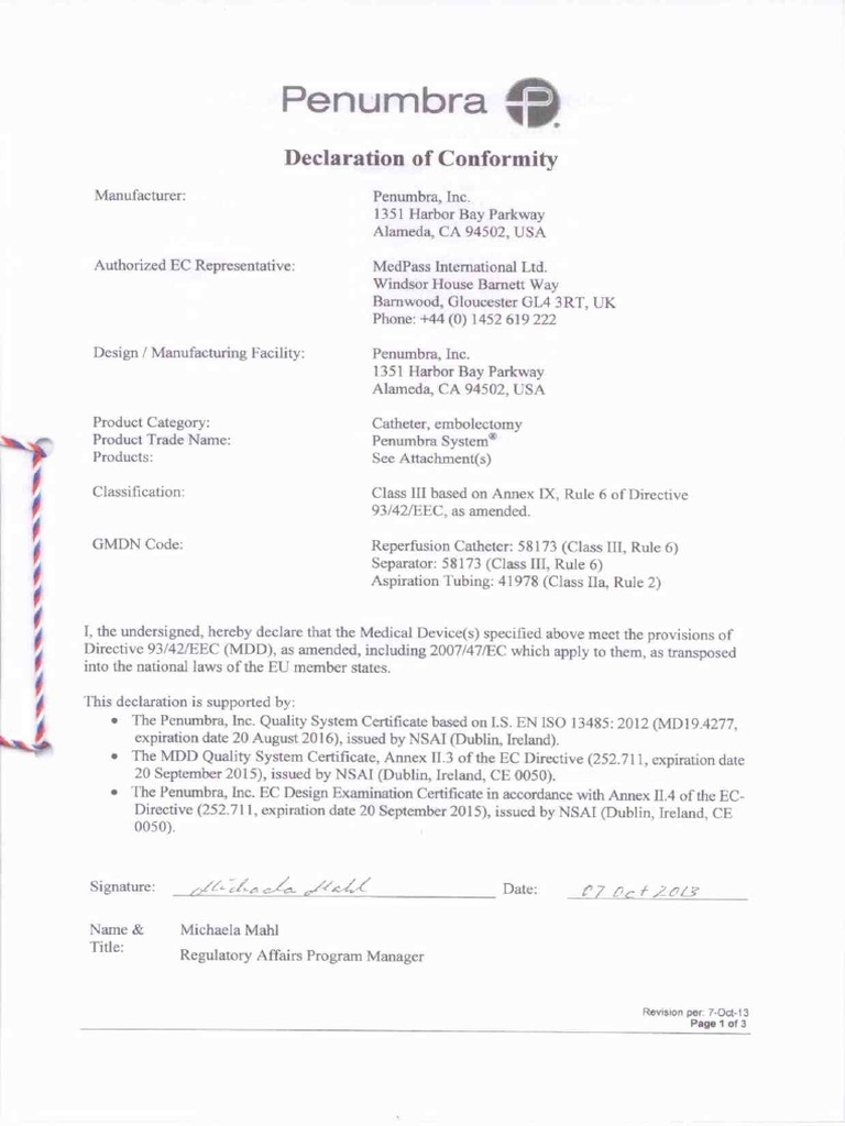 Penumbra System | PDF