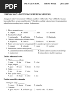 Grade 3 Paper 1 Social Science | PDF