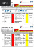 JSA For Bolt Tightening, Grating Removal | PDF | Hazards | Oil Spill